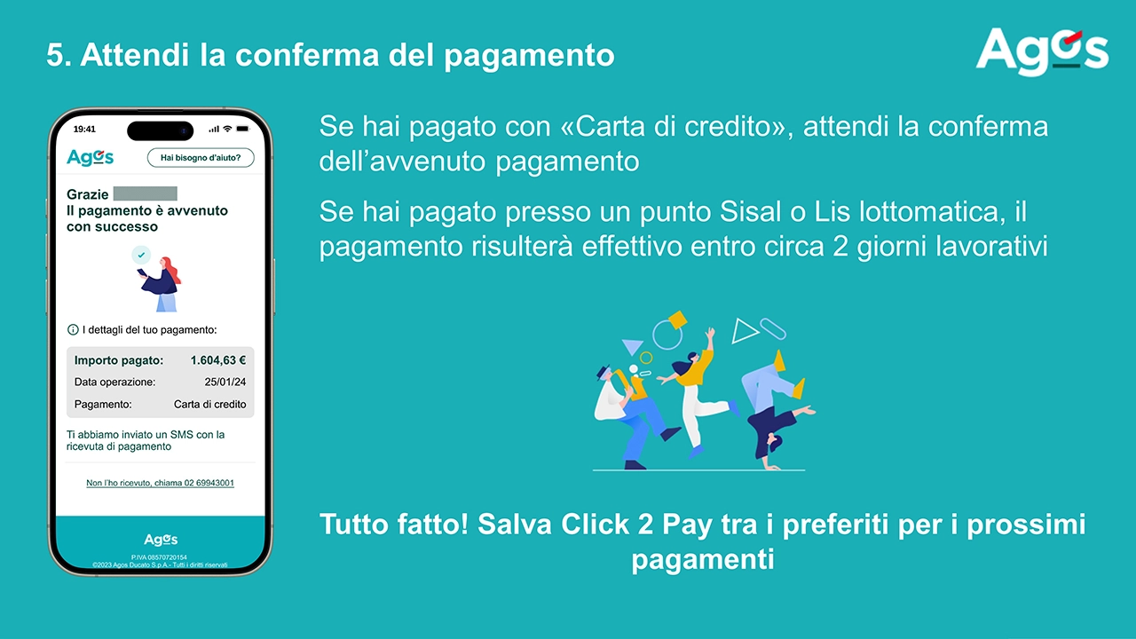 Click 2 Pay: paga la tua rata con un click | Agos
