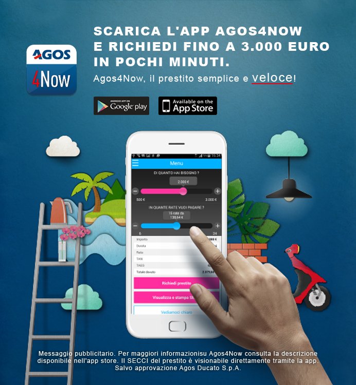 Prestiti Online Agos: richiedi il tuo Finanziamento Personale